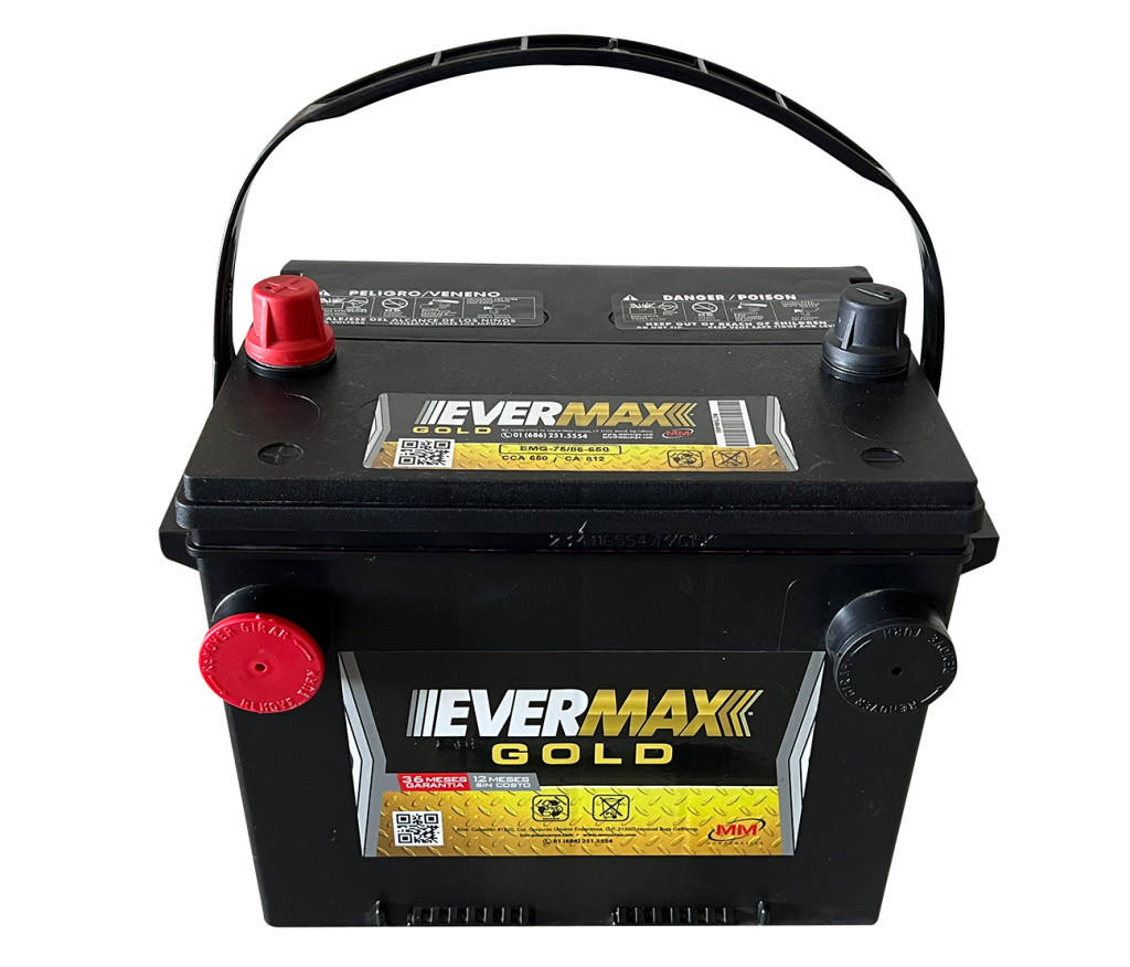 - MMCorpo Acumulador Premium EverMax Gold MG-75/86-650 FT